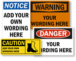 OSHA Safety Signs | OSHA Compliant Signs | OSHA Signs