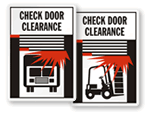 Loading Dock Signs | No Jumping From Dock Signs
