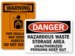 Custom Health Hazard Signs - MySafetySign.com