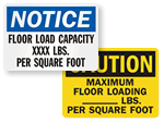 Maximum Occupancy Signs | Custom Maximum Occupancy Signs