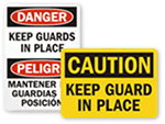 Machine Safety Signs | Unbeatable Prices from MySafetySign