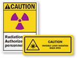 Radiation Signs | Radiation Warning Signs