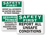 Safety Slogan Signs - MySafetySign.com
