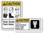 Custom Safety Signs | Free Shipping from MySafetySign