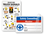 Safety Badges | Team Members Or Certified Workers Badges