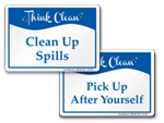 Spill Clean Up Signs | Spill Response Signs | Spill Kit Signs