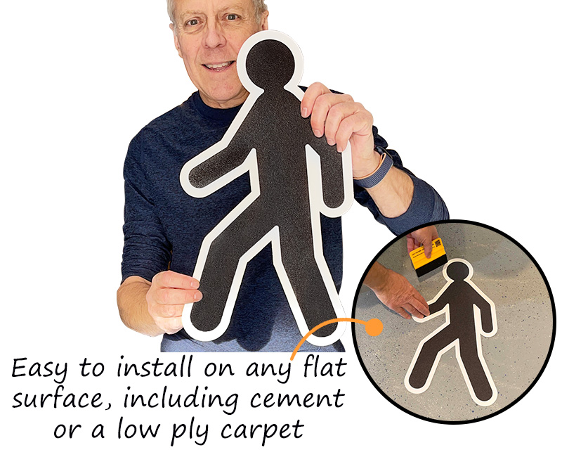 Pedestrian Walkway Signs | Do Not Block Walkway Signs