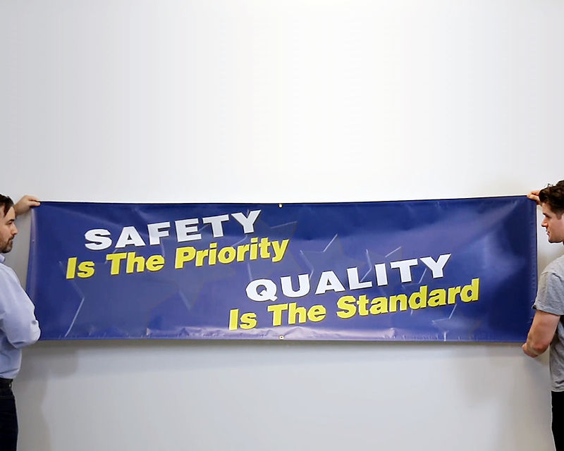 Safety Awareness Banner at Cynthia Connor blog
