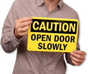 Door Safety Signs | Keep Door Closed Signs