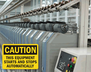 Standby Generator Automatically Starts Power Outage Sign, SKU: S-6124 ...