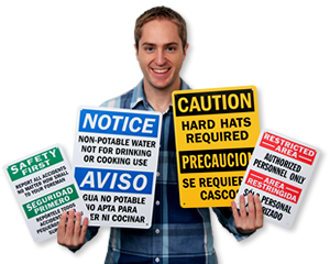 Bilingual Signs and Labels | English & Spanish Bilingual Signs