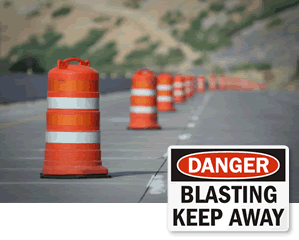 Blasting Signs | Blasting Area Signs | Blasting Signal Signs