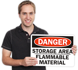 Flammable Storage Signs | Best Prices from MySafetySign