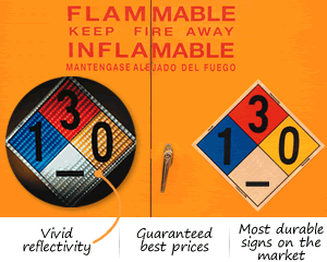 NFPA Signs | NFPA 704 Signs | NFPA 704 Diamond Signs | Placards