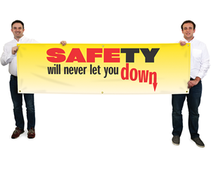 Safety Banners | Multi-colored BrightBanners™