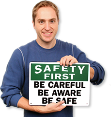 Safety First Signs | Custom Safety First Signs