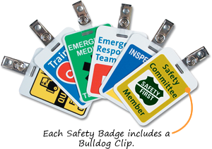 Safety Badges | Team Members Or Certified Workers Badges