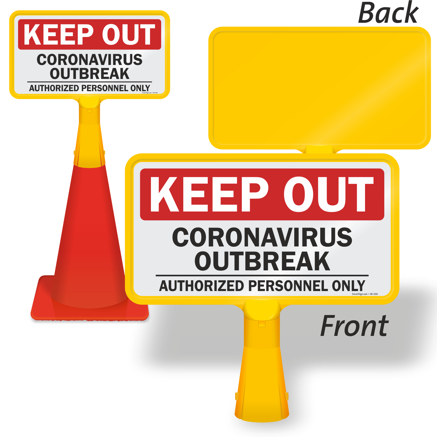 Coronavirus Safety Signs – COVID19 Prevention Signs