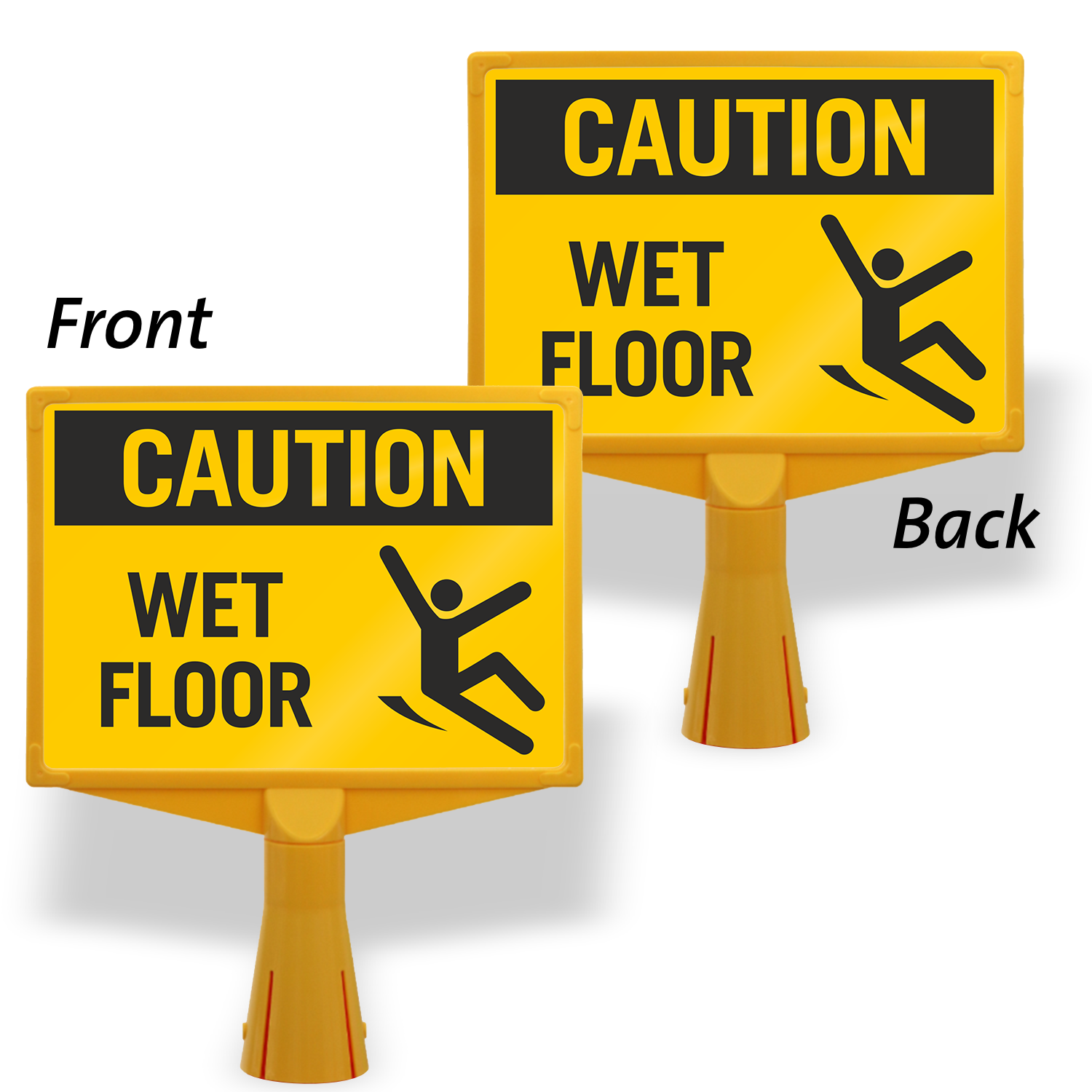 Caution Wet Floor Cone
