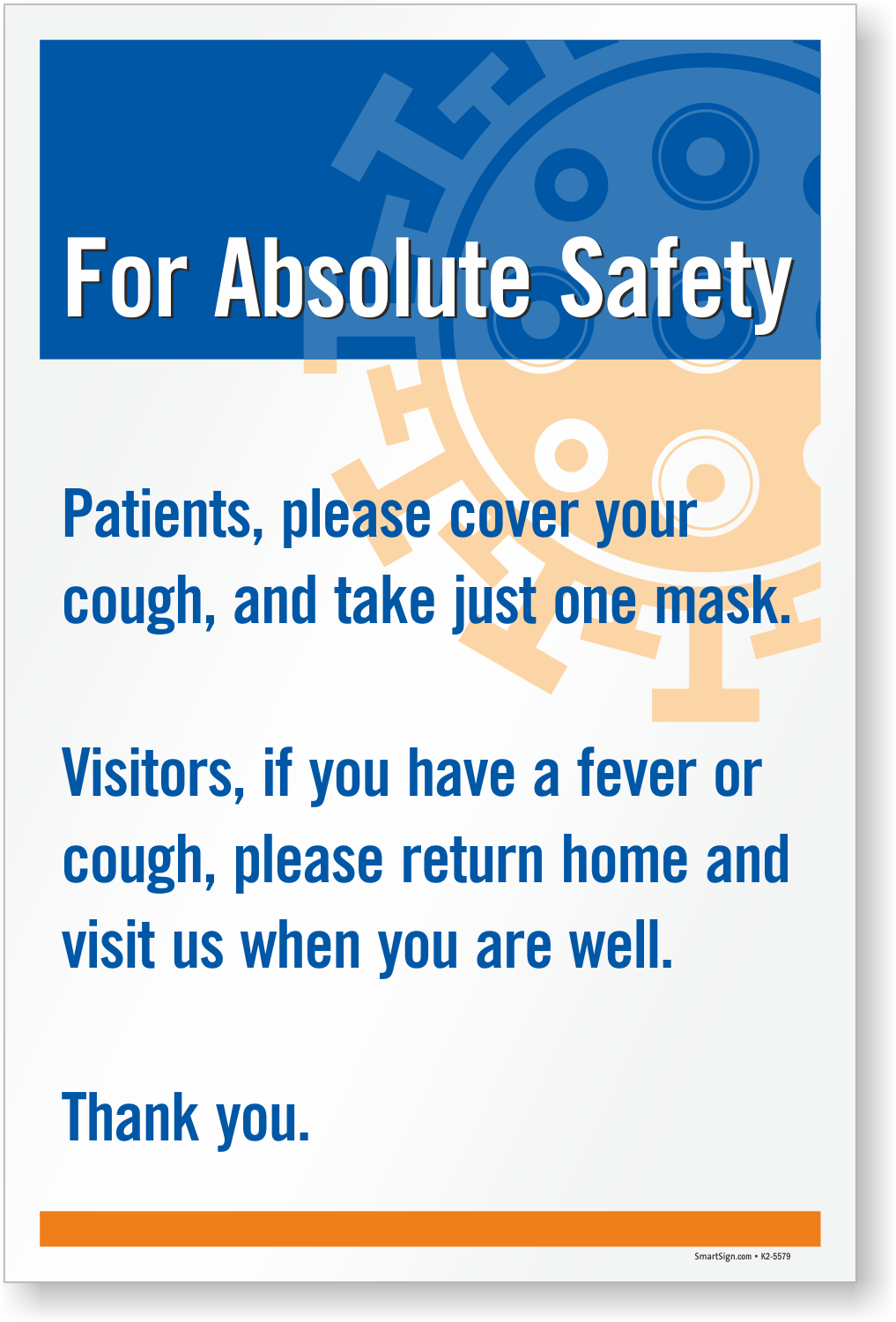 Medical Safety Signs | Hospital Safety Signs