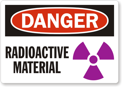 Radioactive Material Signs – Radioactive Substance Warnings
