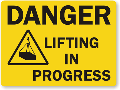 Crane Safety Signs, Hoist Safety Signs - MySafetySign.com