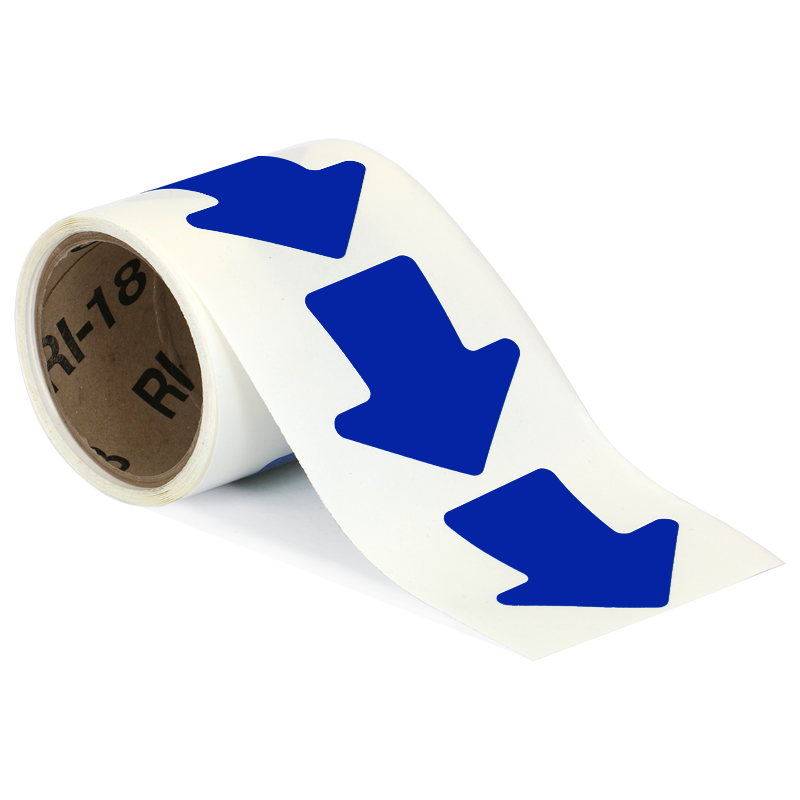 Double Wall Tumbler With Lid Red Arrow Floor Stickers - 12-Pack ...