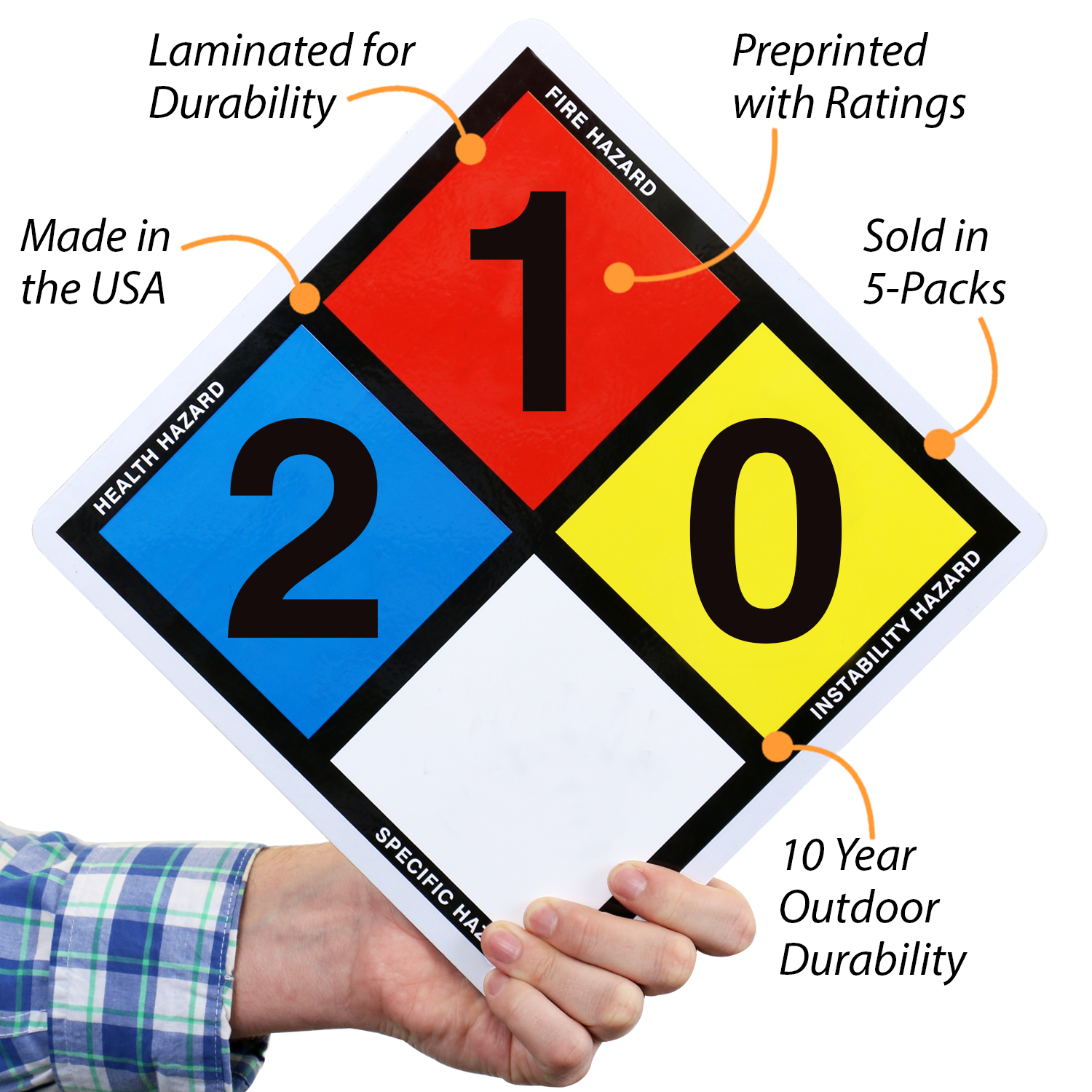 Printable Nfpa Chemical Label