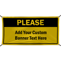 Custom Safety Banners - MySafetySign.com