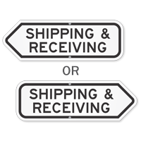 Shipping and Receiving Sign