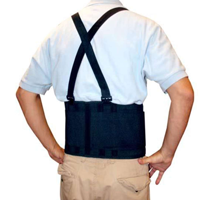 Back Support Belt with Tapered Abdominal Support Panels Signs, SKU: P-0269