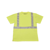Type R, Class 2, Comfort Stretch T-Shirt with Reflective Tape Signs ...