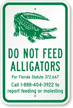 Alligator Warning Signs - MySafetySign.com