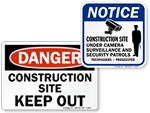 Machine Warning Signs | OSHA & ANSI Compliant