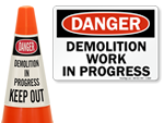 Machine Warning Signs | OSHA & ANSI Compliant