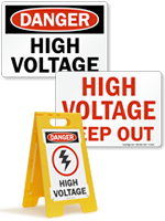 Hydrostatic Testing In Progress Standing Floor Sign, SKU: SF-0389