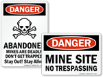 Compactor Safety Signs | Compactor Starts Automatically Signs