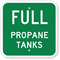 Propane Signs | Propane Gas Cylinder Signs