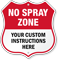 No Spraying Signs | Do Not Spray Signs | No Spray Zone Signs