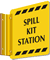 Spill Clean Up Signs | Spill Response Signs | Spill Kit Signs