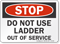Ladder Safety Signs | Ladder Rules Signs