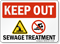 Sewage Signs | Sewage Warning Signs - MySafetySign.com